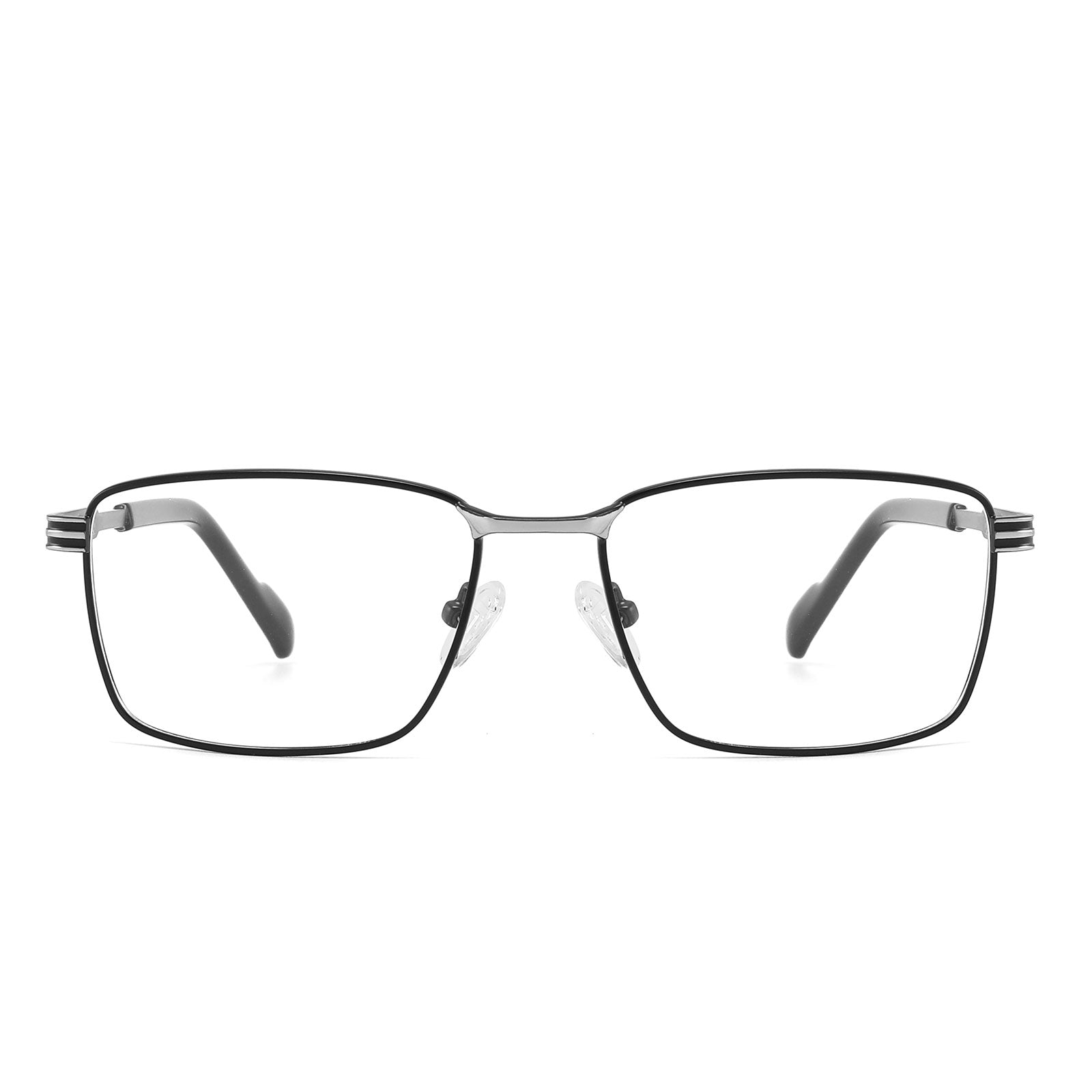 Eyesli Jarvis Full Rim Metal Square Eyeglasses